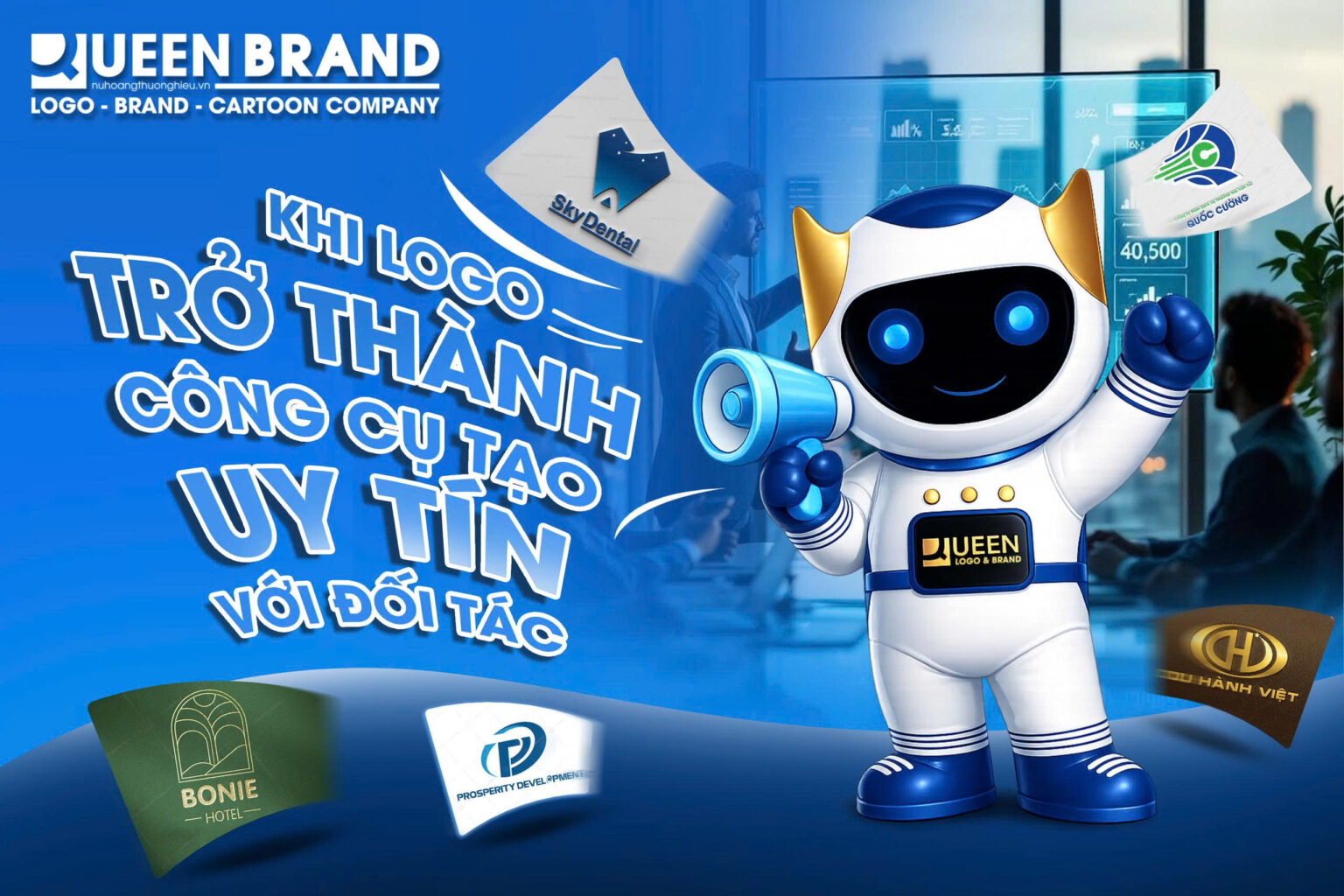 KHI LOGO TRỞ THÀNH CÔNG CỤ TẠO UY TÍN VỚI ĐỐI TÁC - Queen Brand- Nữ ...